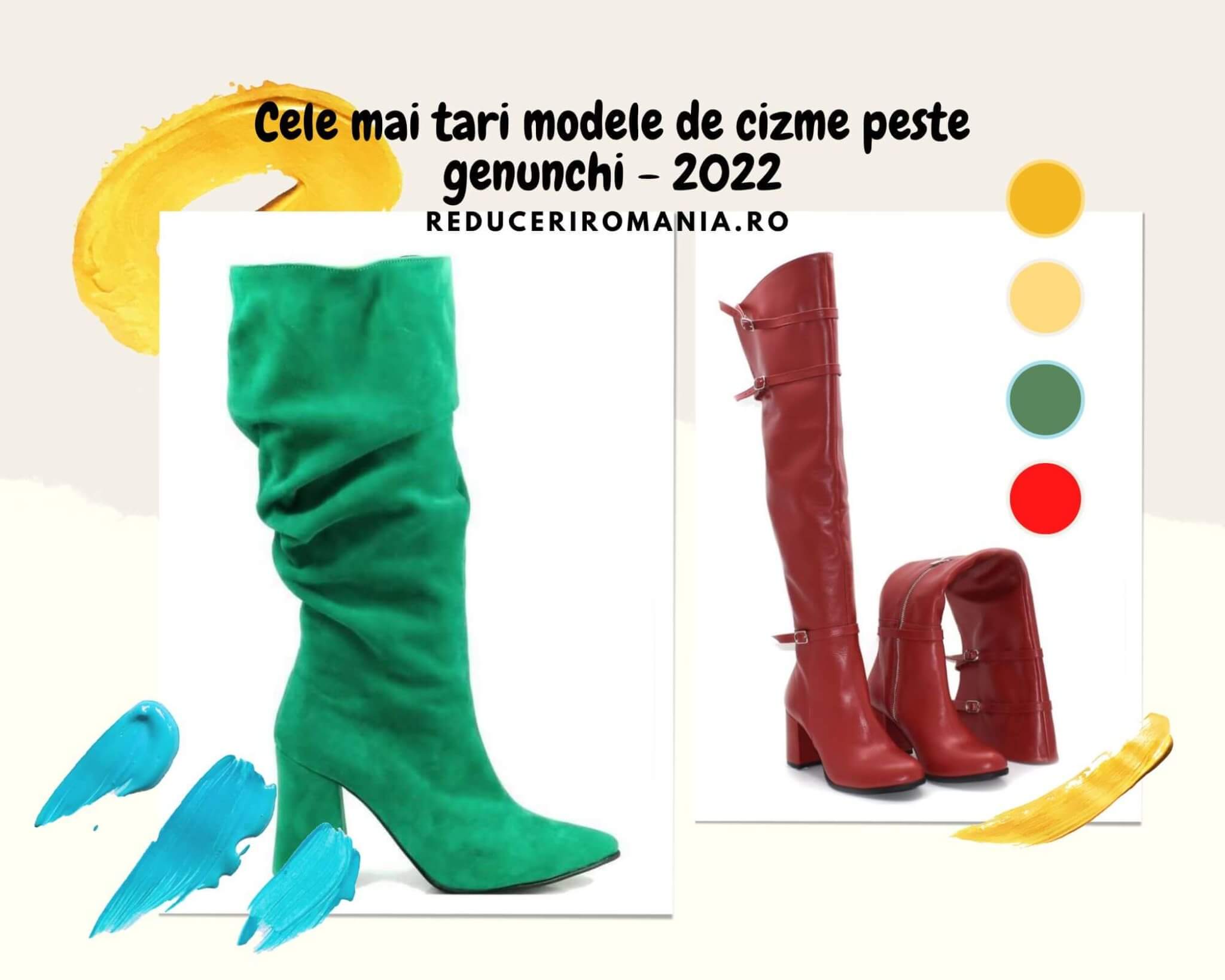 Cele mai tari modele de cizme peste genunchi - 2022 - Reduceri Romania